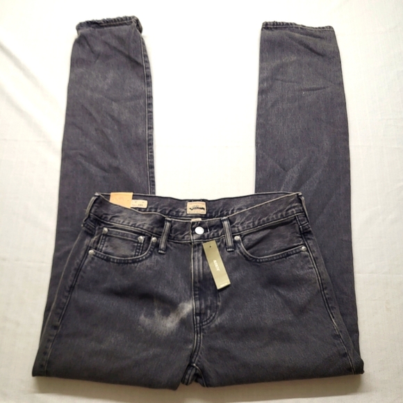 J. Crew | Jeans | New J Crew Jeans 484 Mens 3334 Faded Black Slim ...
